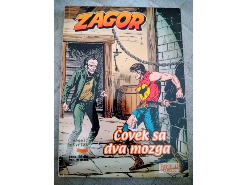 Zagor VČ#31 Čovek sa dva mozga