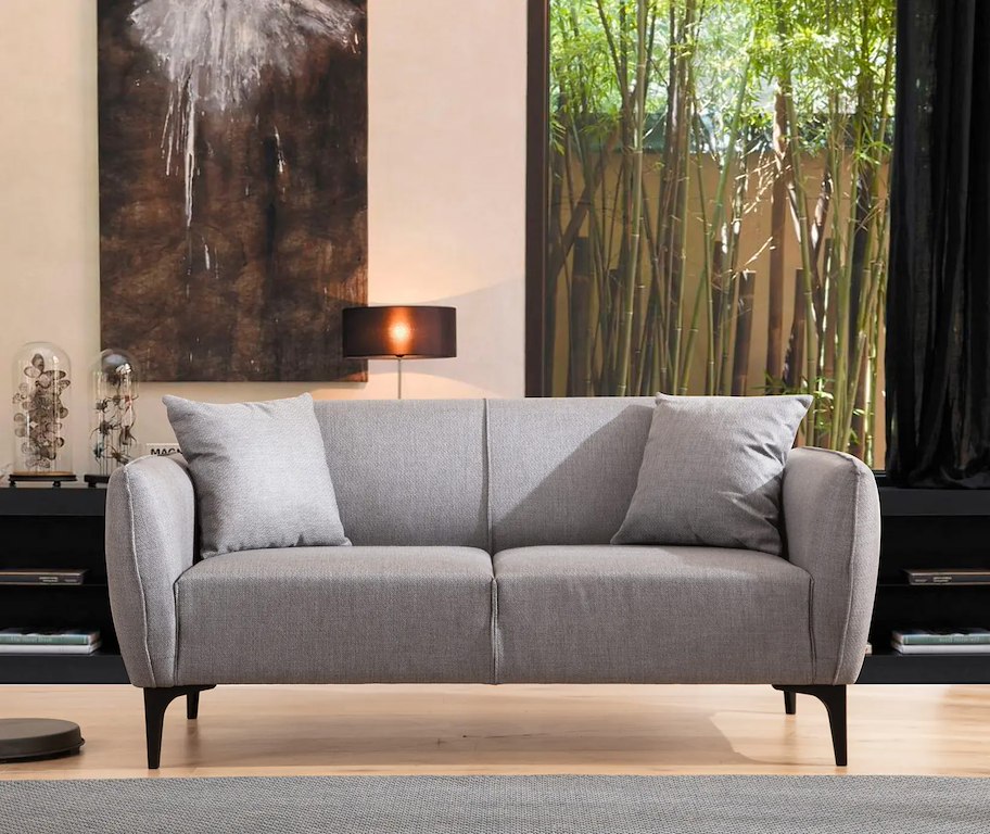 Atelier del Sofa Dvosed Belissimo 180x67x95cm Sivi