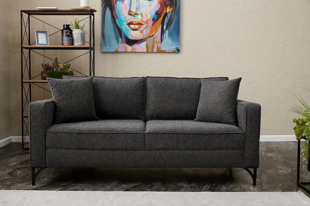 Atelier del Sofa Dvosed Berlin 180x83x91cm Crni