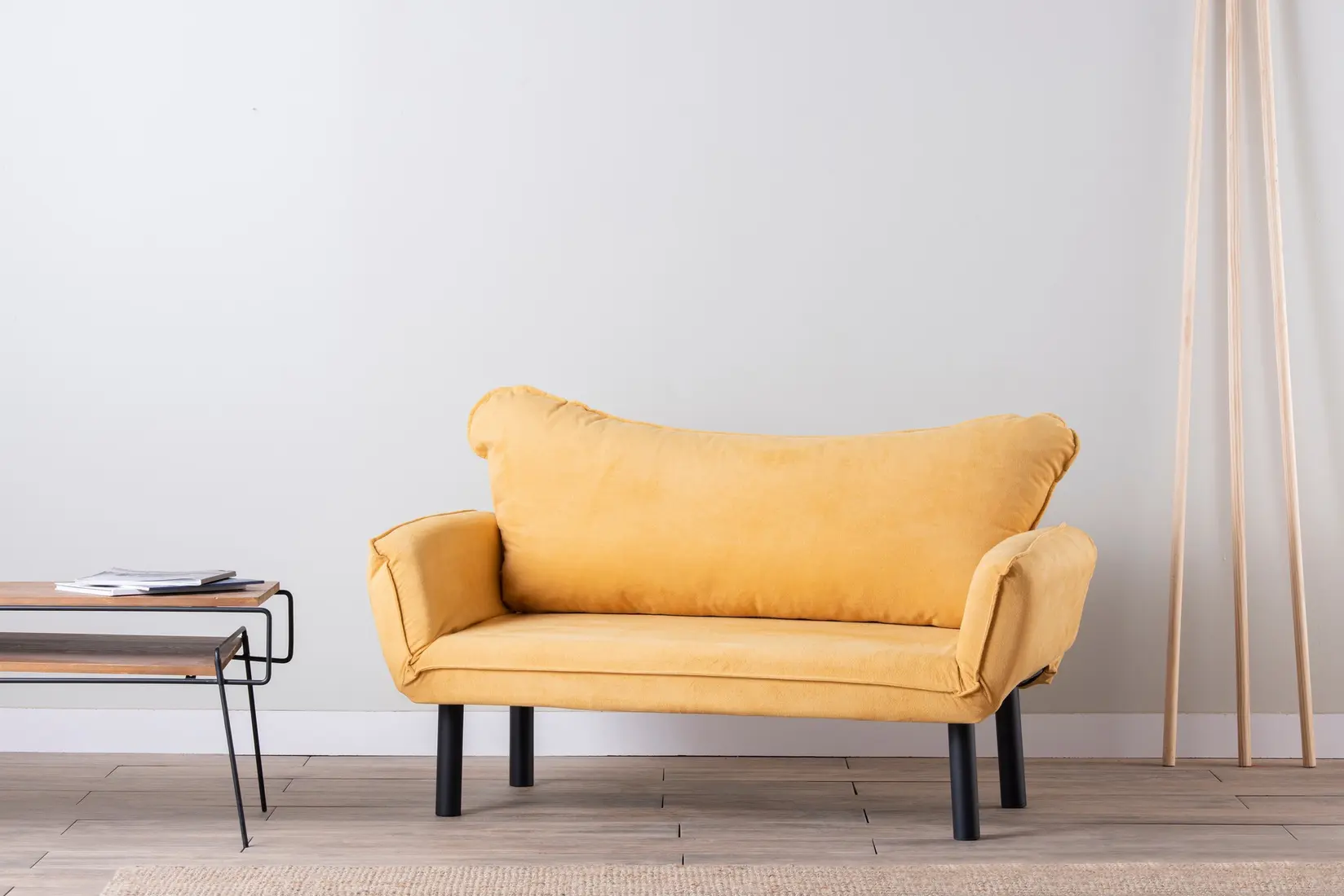 Atelier del Sofa Dvosed na razvlačenje Chatto 140x70x65cm Kaki