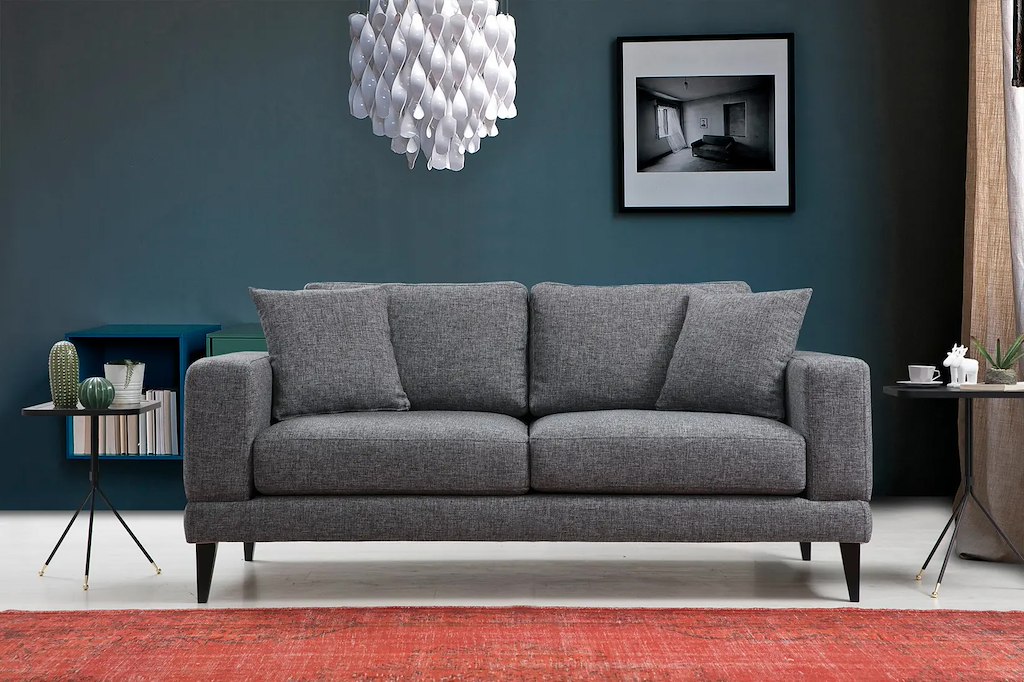 Atelier del Sofa Dvosed Nordic 90x85x180cm Tamnosivi