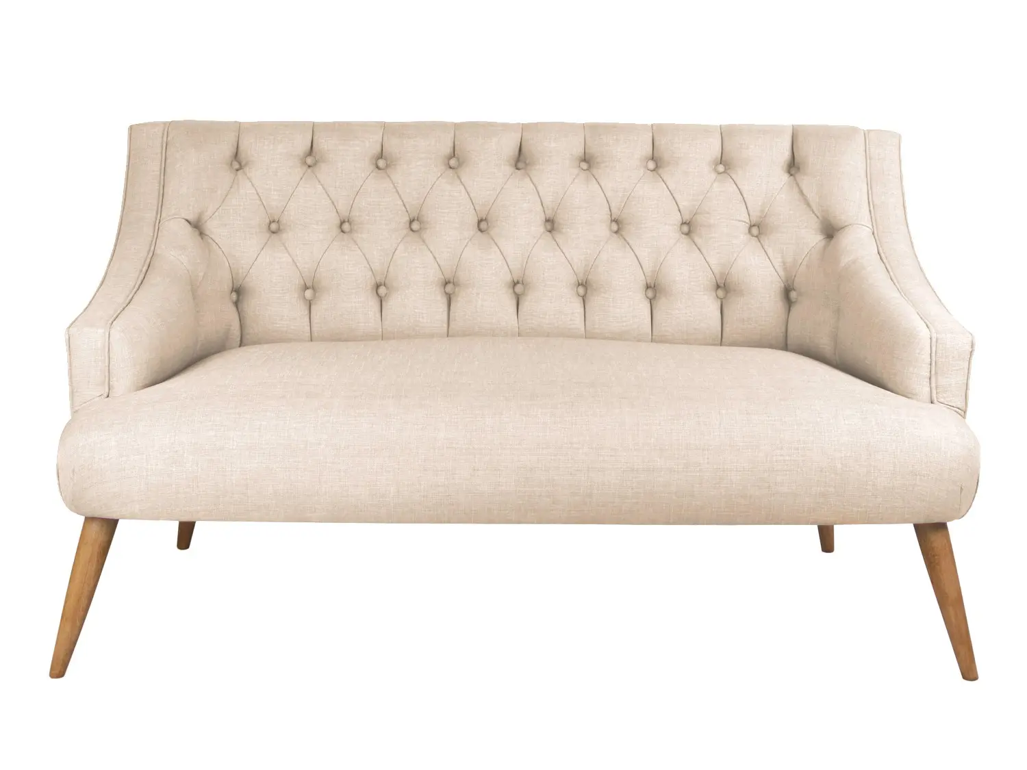 Atelier del Sofa Dvosed Lamont 140x80x74cm Krem
