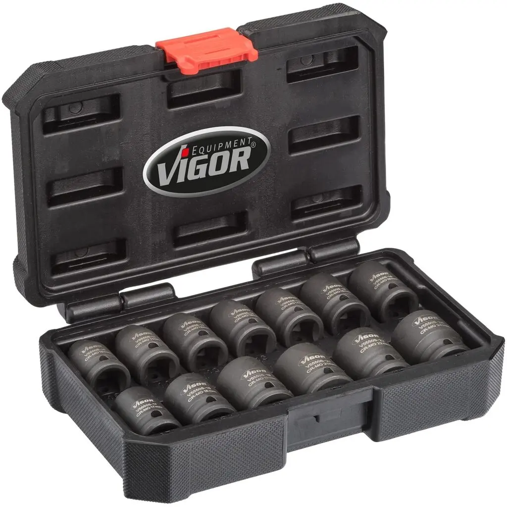 Vigor Set nasadnih ključeva V5550S, 1/2", 25 komada