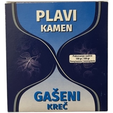 Plavi kamen i gašeni kreč 100gr