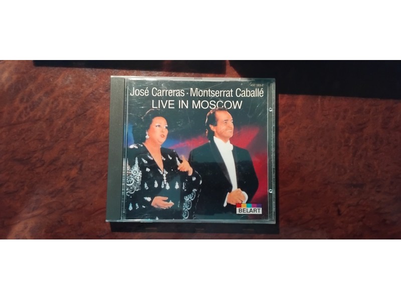 Jose Careras & Montserrat Caballe Live in Moscow