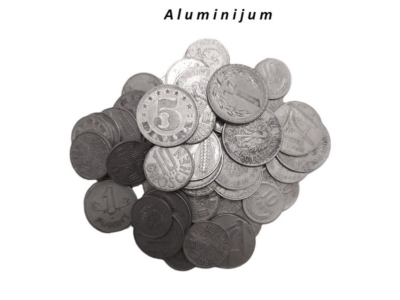 ** LOT ALUMINIJUMA - RAZNE DRŽAVE ** - 50 komada
