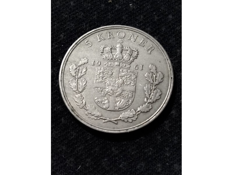 5 kruna 1961 danska