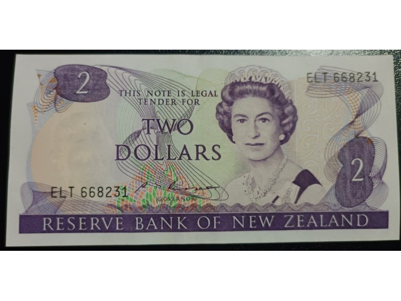 NOVI ZELAND 2 DOLARA STARA