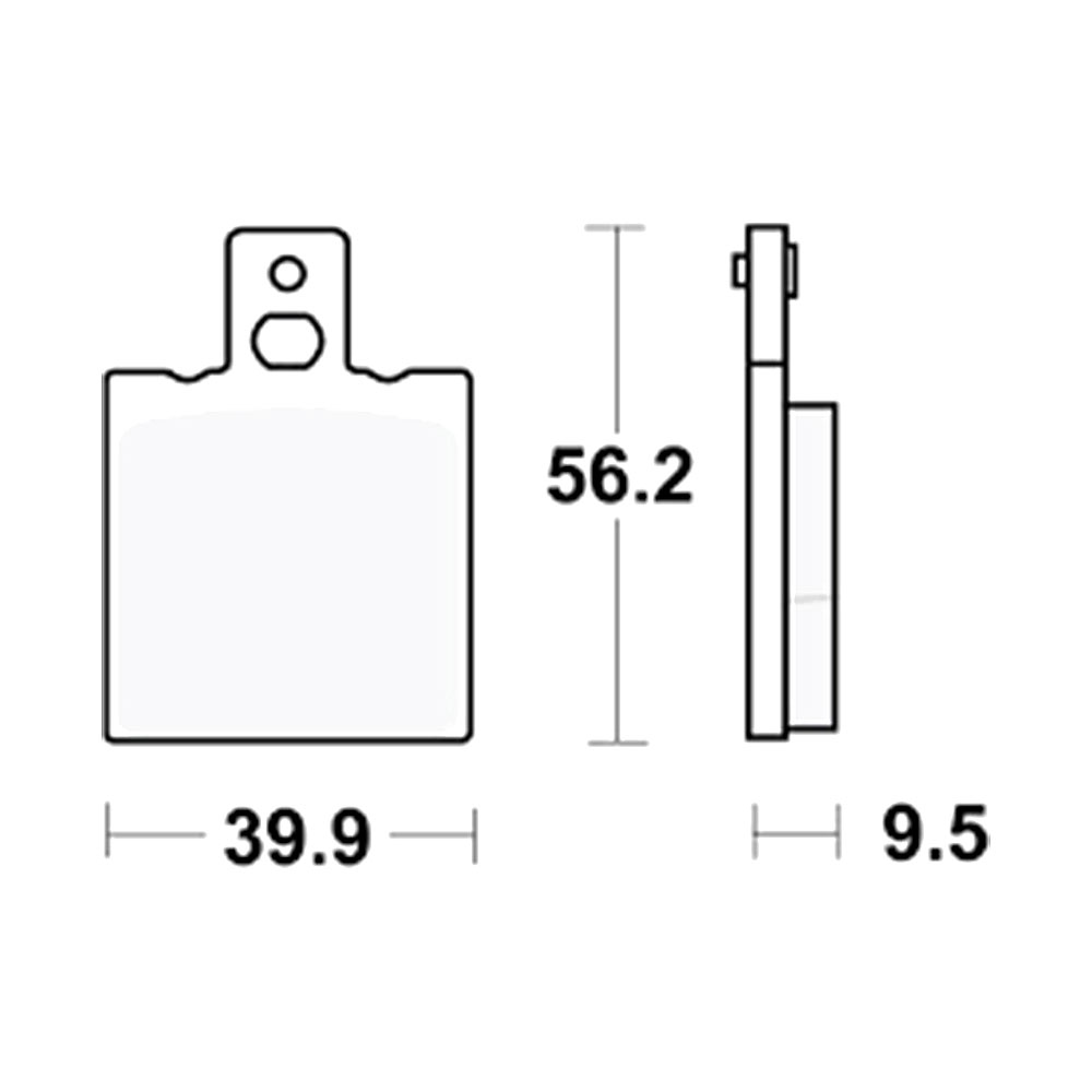 TRW MCB623 Disk pločice za motocikle ( ORGANIC )