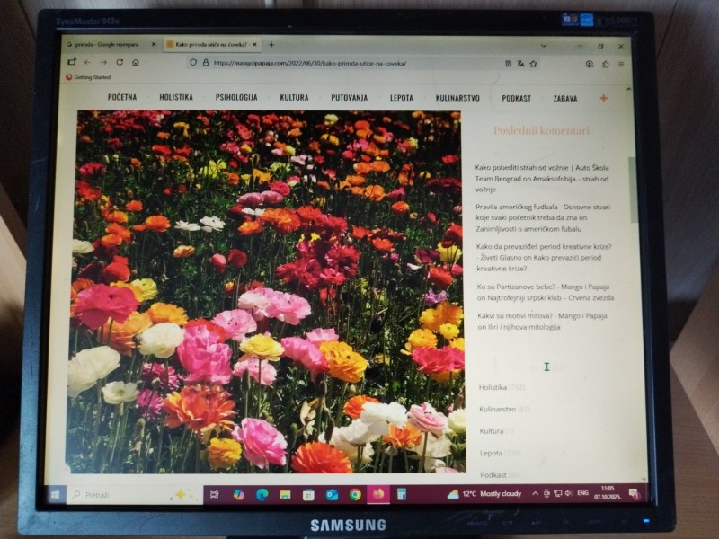 Монитор - monitor Samsung 19 inča