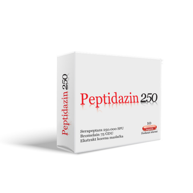 PEPTIDAZIN 250 kapsule, 10kom