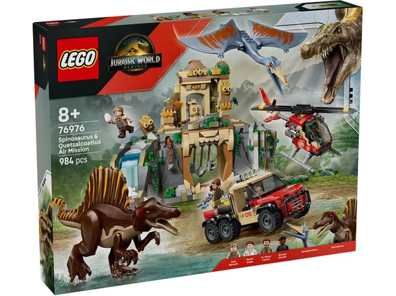 Lego Vazdušna misija sa spinosaurusom i kvecalkoatlusom 76976