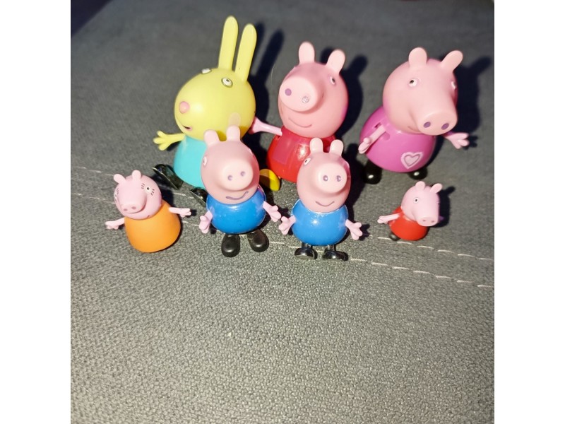 Peppa prase mini figurice