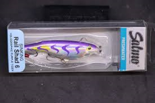 SALMO RAIL SHAD 6-HOLOGRAPHIC PURPLE TIGER 6 CM/14 GR AKCIJA