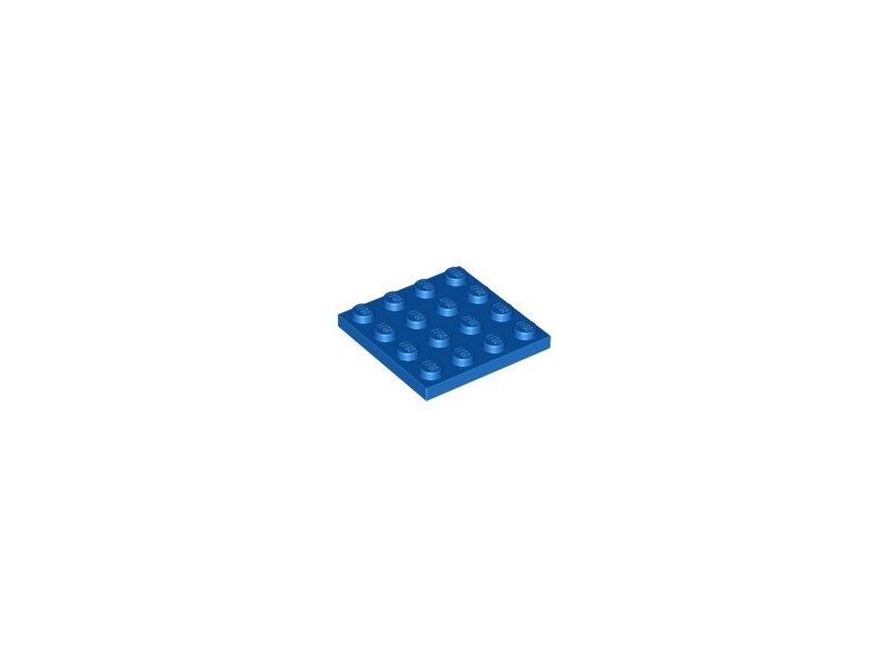 Lego 3031 plate 4 x 4 blue