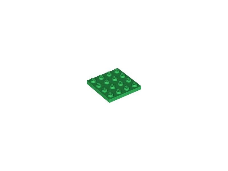 Lego 3031 plate 4 x 4 zeleno
