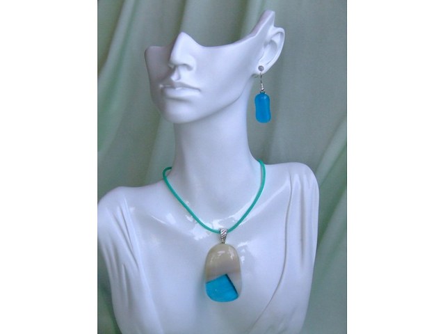 SET Bullseye Staklo - Komplet TIRKIZ POENTA 2