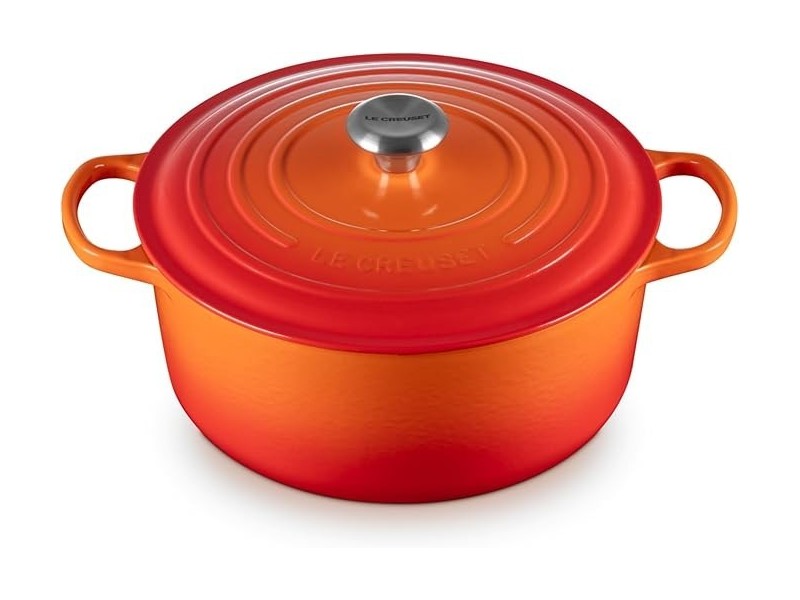 Le Creuset Signature Cast Iron Round Casserole, 24 cm