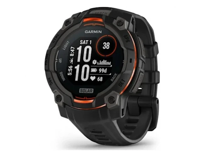 Garmin Instinct 3 45 SOLAR crni pametni sat