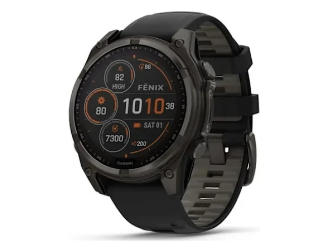 Garmin Fenix 8 47mm Sapphire SOLAR crni pametni sat