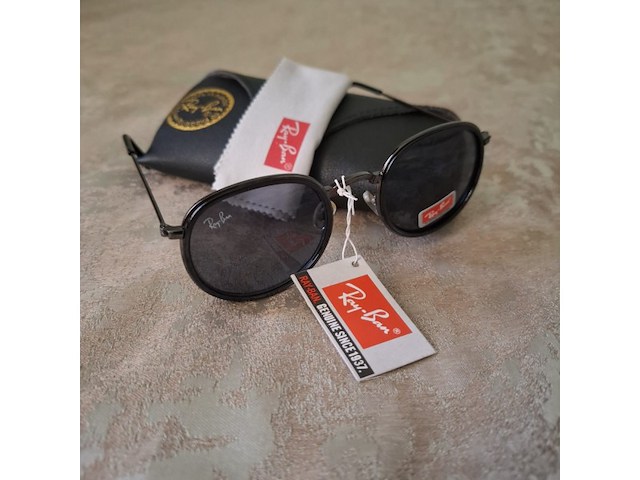 Ray Ban Crne Ogrugle model 8852 Nove