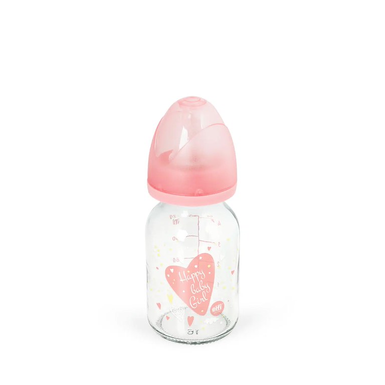 Elfi Staklena flašica Sweet Baby 120 ml – roze