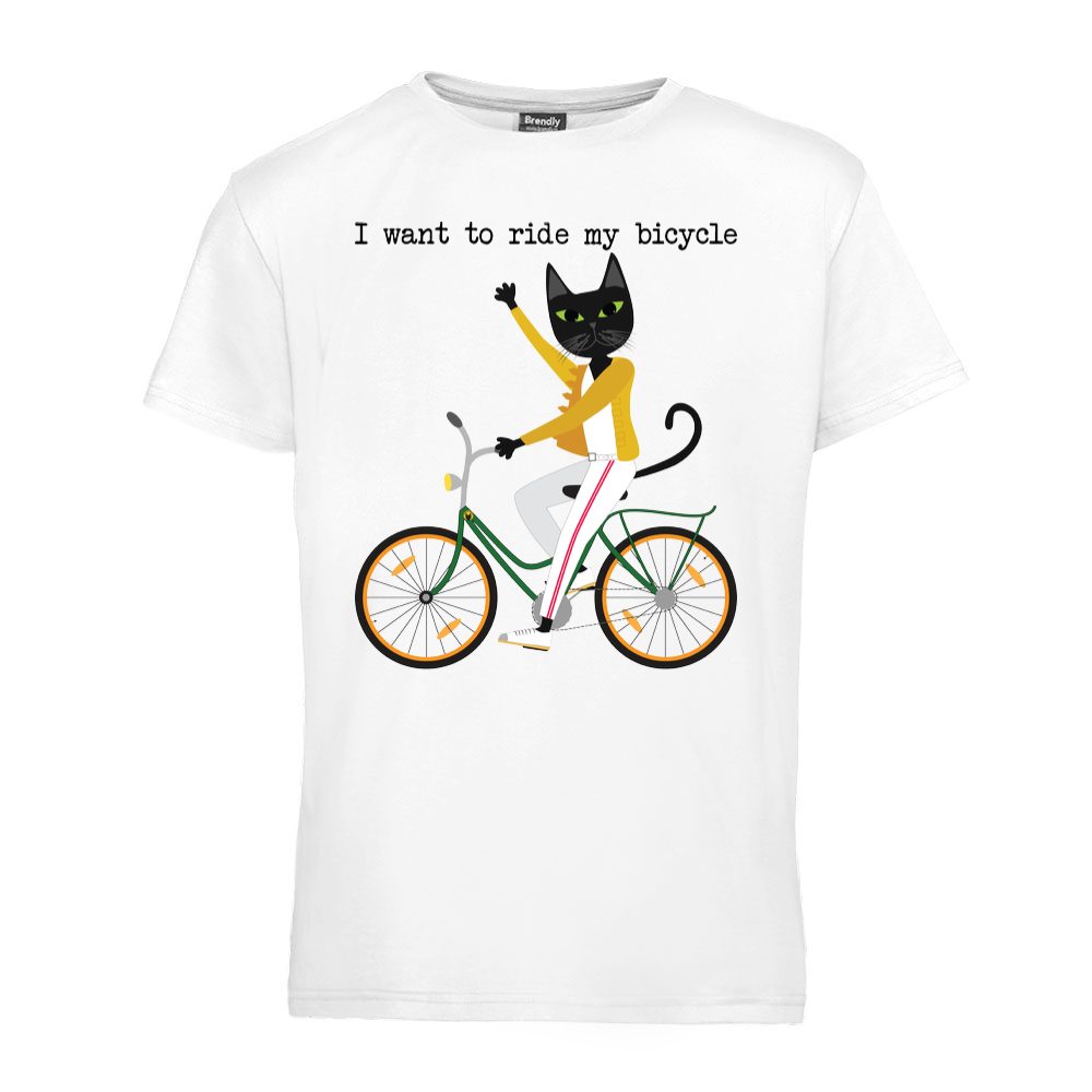 I want to ride my bicycle.