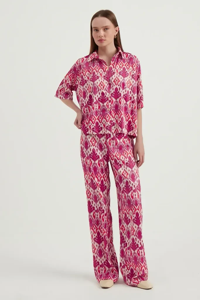 Hiccup Ženske pantalone W1000000979, Magenta