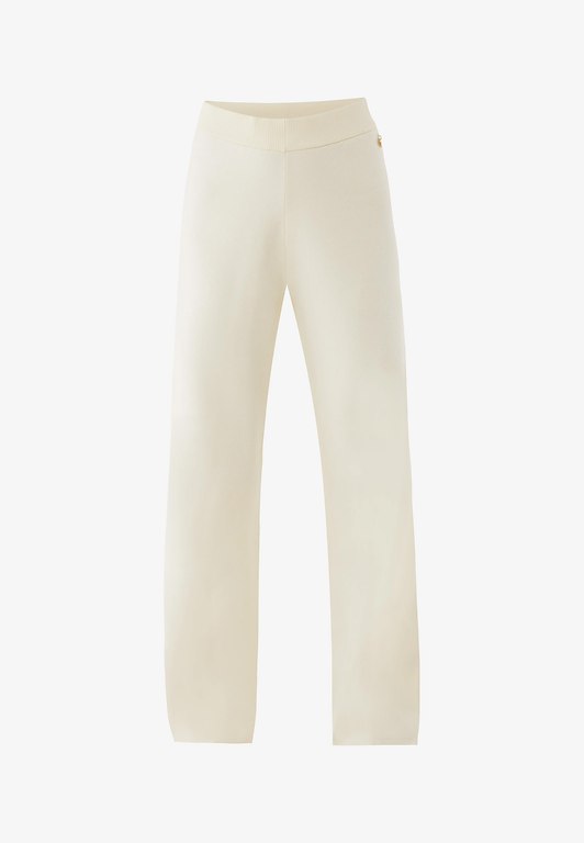 Mexx Ženske pantalone MF007002253W, Wide leg, Krem