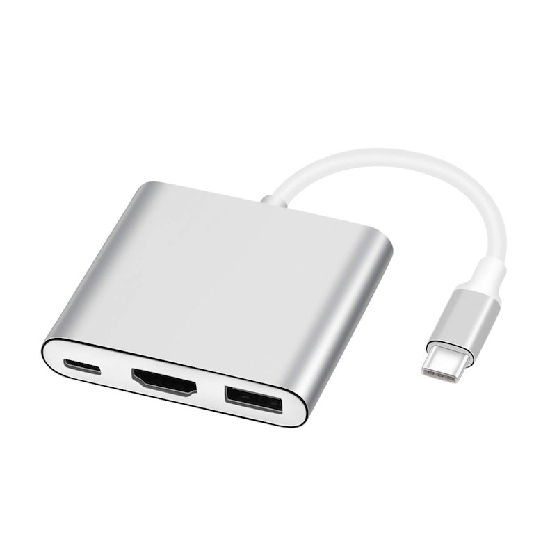 FAST ASIA USB 3.1 Tip C Adapter/Konvertor → USB 3.0 + HDMI + Tip C