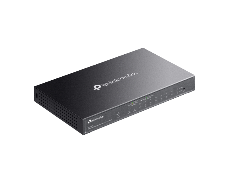 ES210GMP Omada 10-Port Gigabit Switch sa 8-Port PoE+