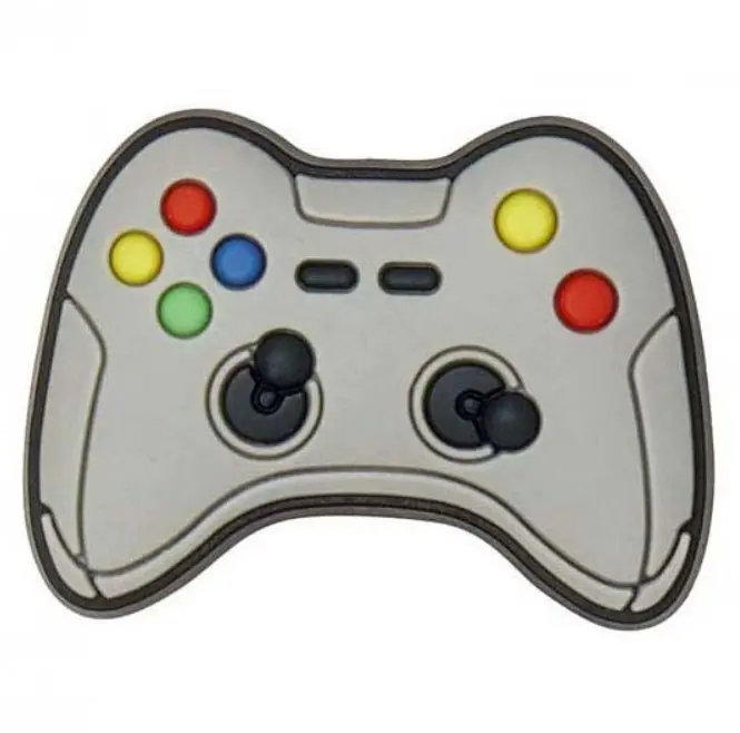 CROCS Ukras za klompe GREY GAME CONTROLLER sivi