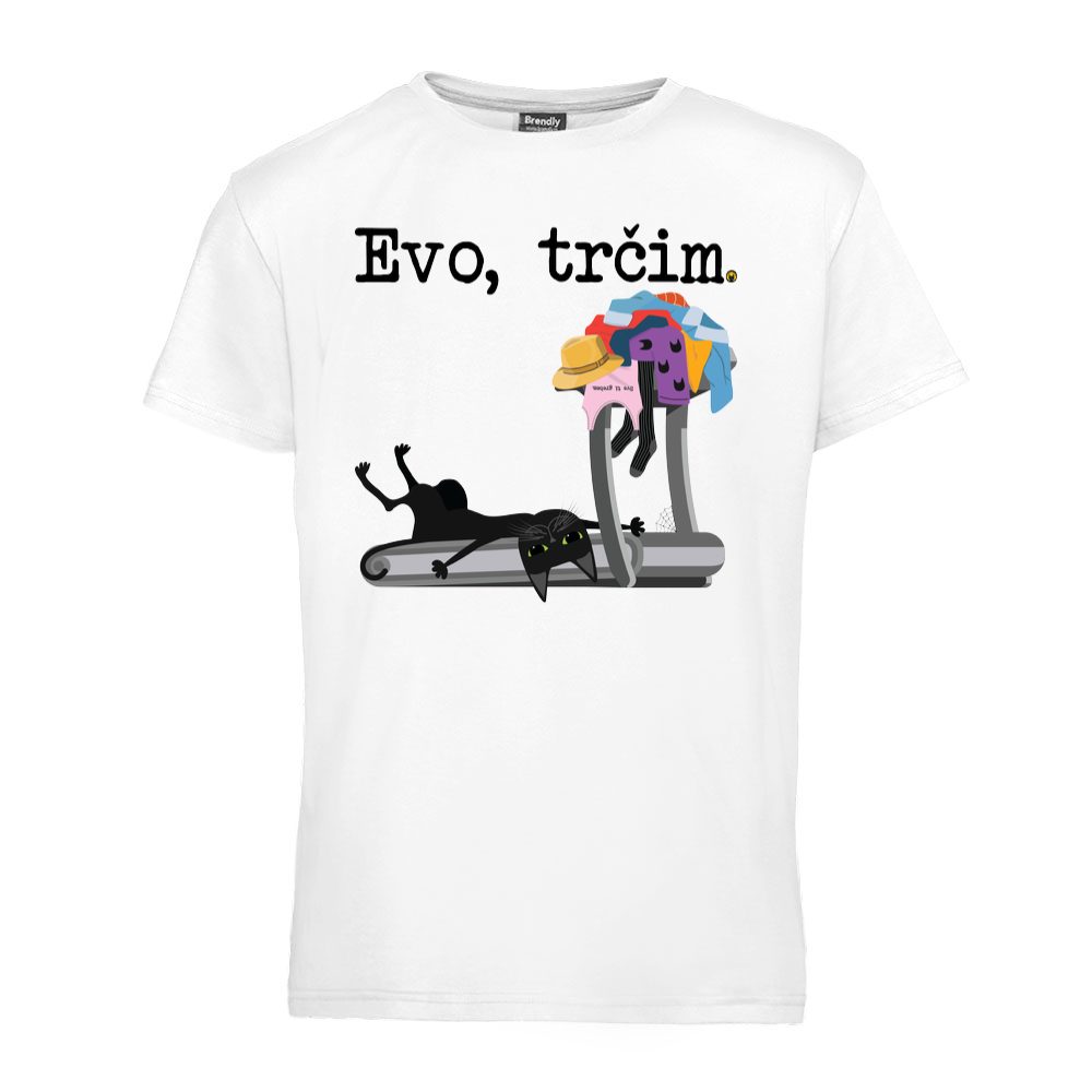 Evo, trčim