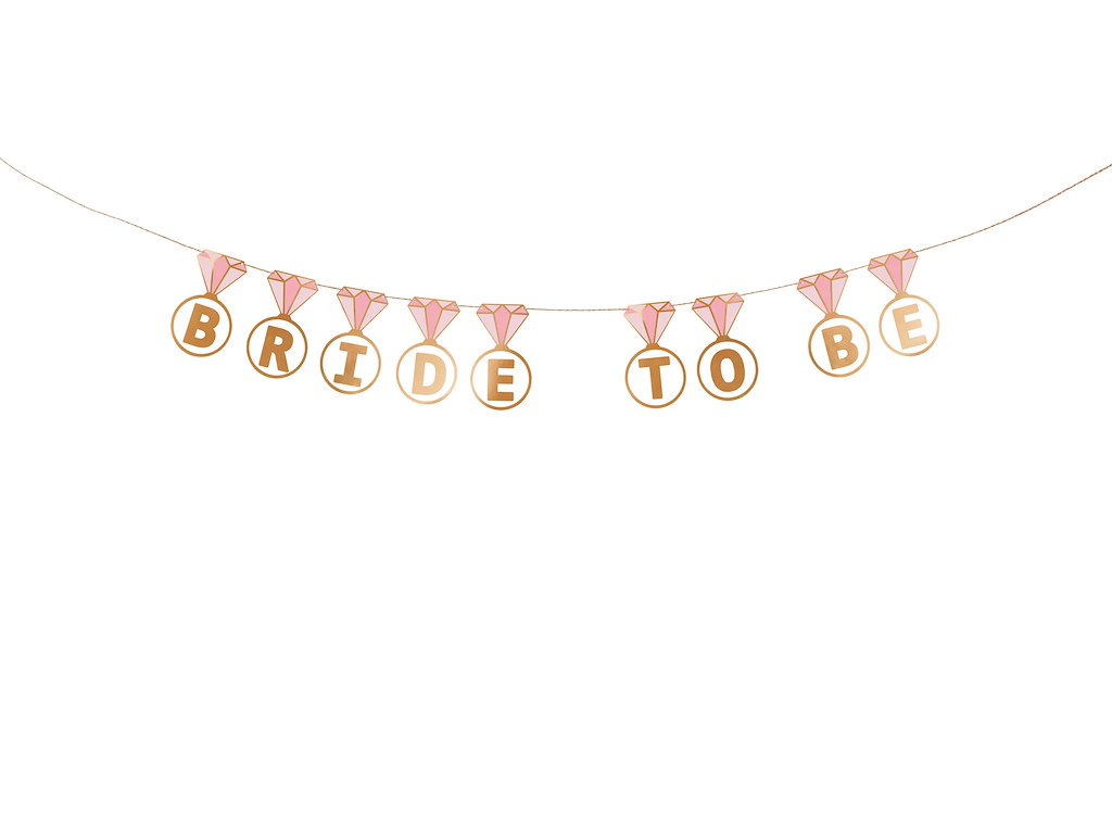 Bride to be dijamanski prsten baner