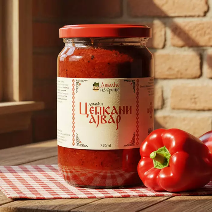Cepkani ajvar 720ml
