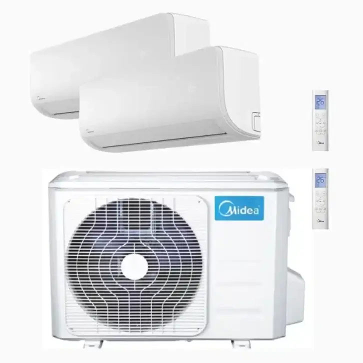 Midea Multi Split Free Match 27.000 BTU – komplet 2 × 12.000 BTU – 2 zidne jedinice