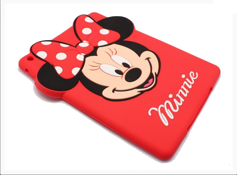 Torbica Silikon Minnie Ipad 5 crvena