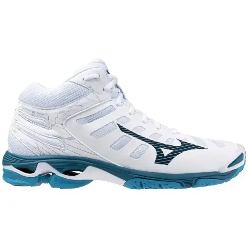 Mizuno unisex Patike Wave voltage mid, Bele