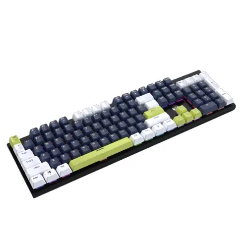 Fantech Mehanička gaming tastatura MK878S RGB Atom 104S Mori, Plavi switch, Plava