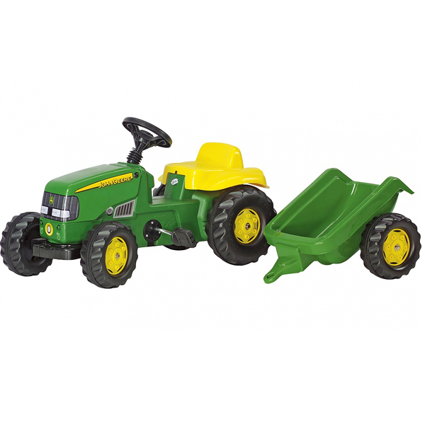 Traktor Rolly kid John Deere sa prikolicom 012190
