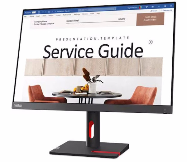 MONITOR LENOVO THINKVISION S24I-30 23.8INC/IPOS/1920×1080/100HZ/4MS/2X HDMI,VGA