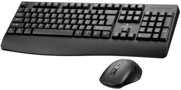 TASTATURA + MIŠ WIRELESS VOLKANO METEOR US VK-20245-BK CRNA