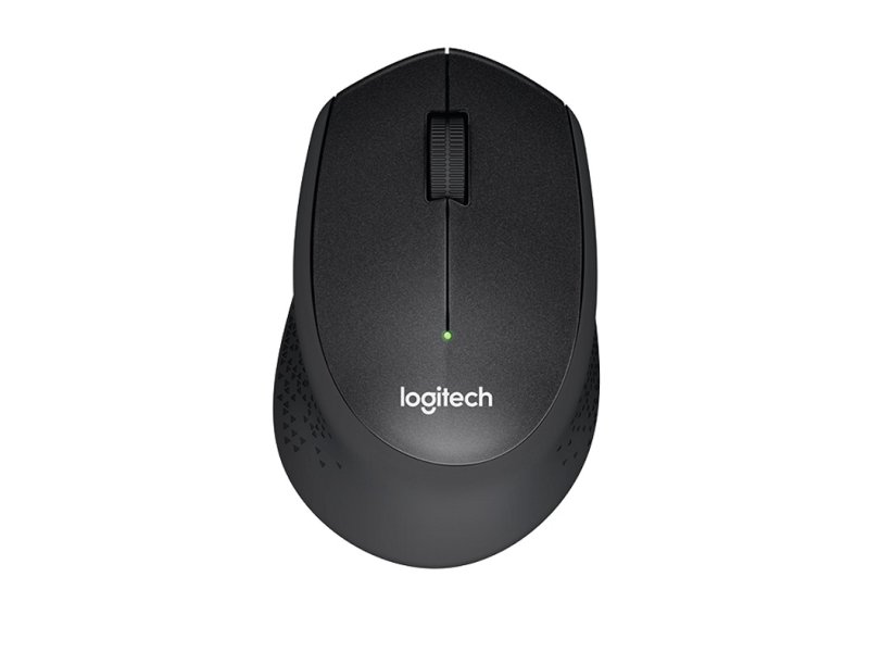 LOGITECH M330 SILENT PLUS WIRELESS CRNI MIŠ X