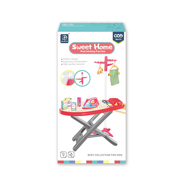 Igračka daska za peglanje i pegla na baterije 827424