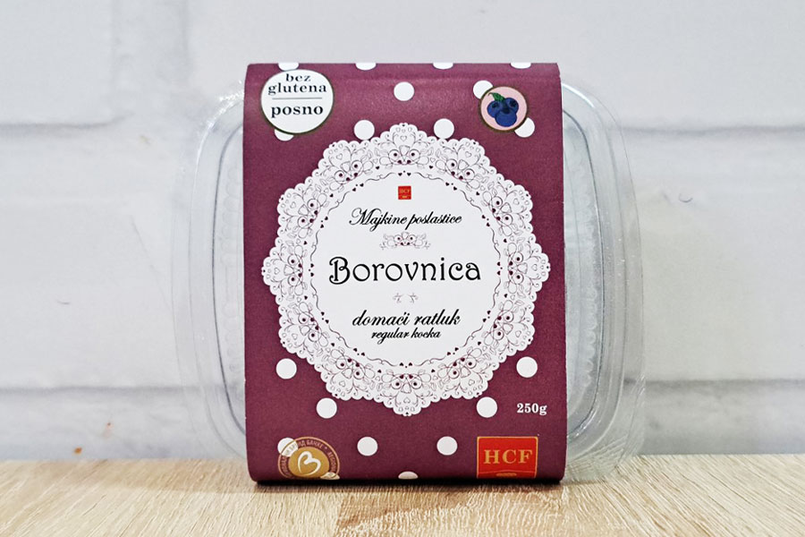 Domaći ratluk Borovnica 250g