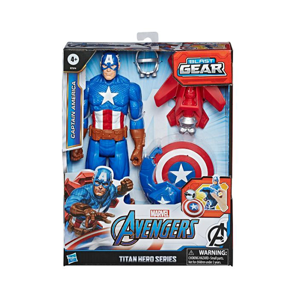 Akciona figura Kapetan Amerika Titan Hero Marvel 653539