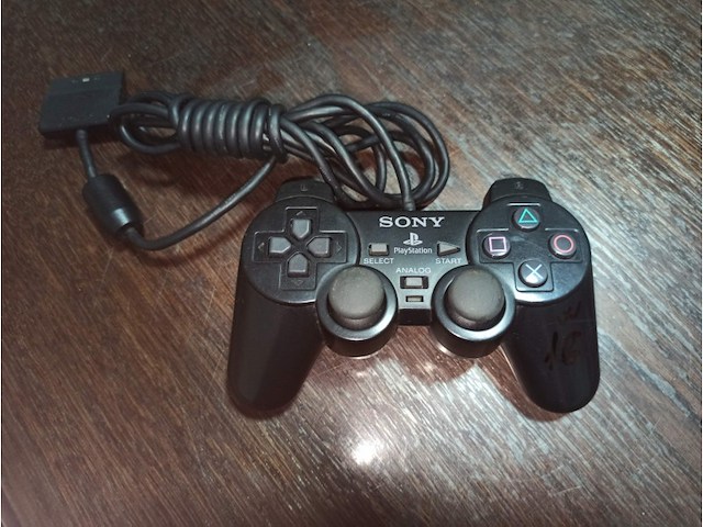 playstation 2 djojstik ispravan dual sok