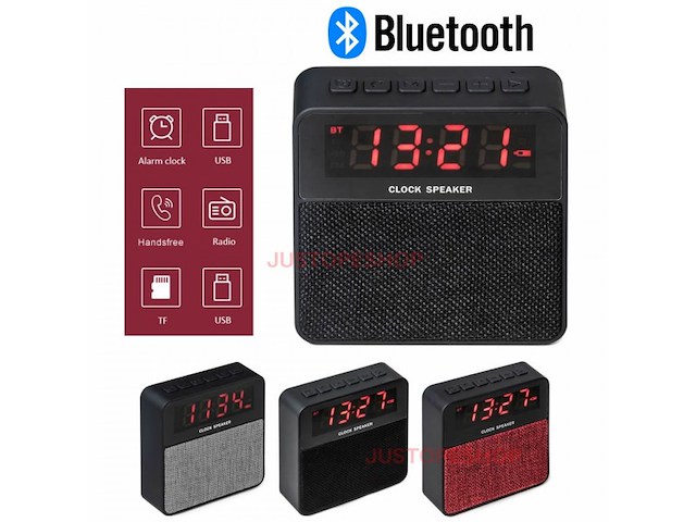 BT Sat Alarm Zvucnik FM  , sve u 1