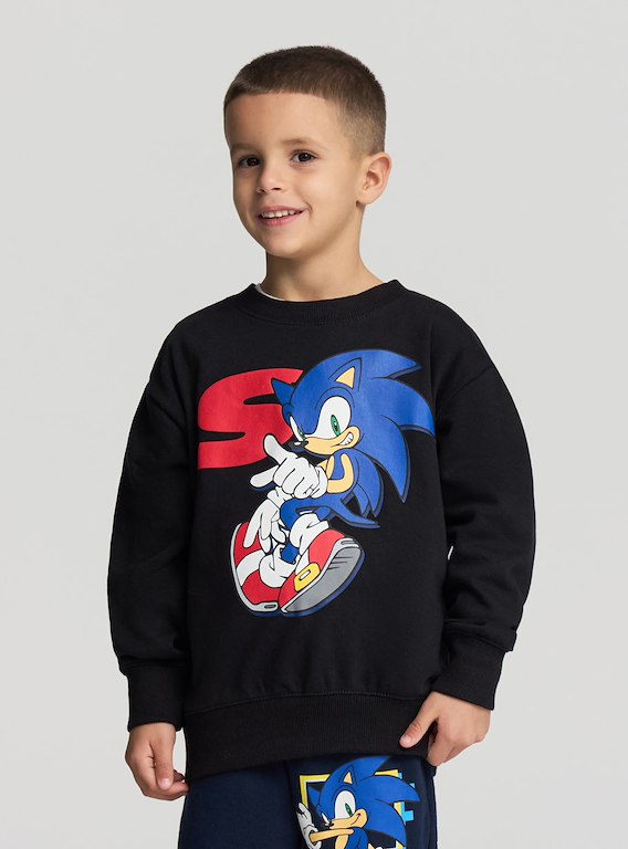 Duks sa štampom Sonic® Crna