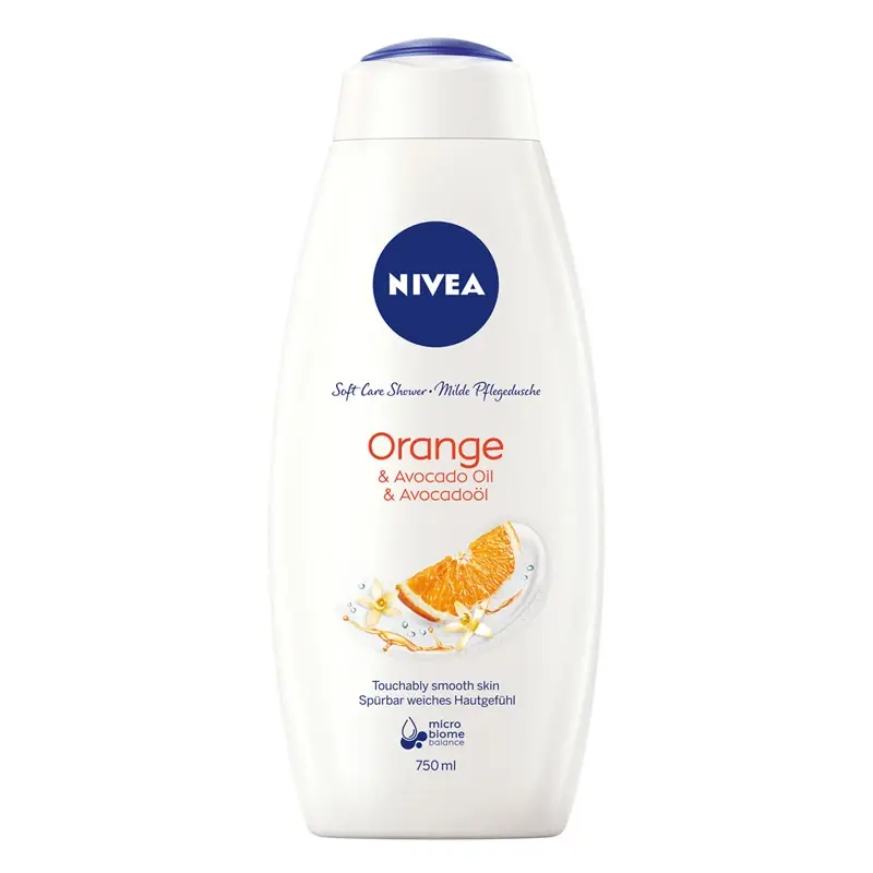 Nivea Gel za tuširanje Orange & Avocado oil, 750ml
